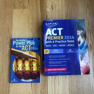 Other | Act Prep Book Bundle | Poshmark